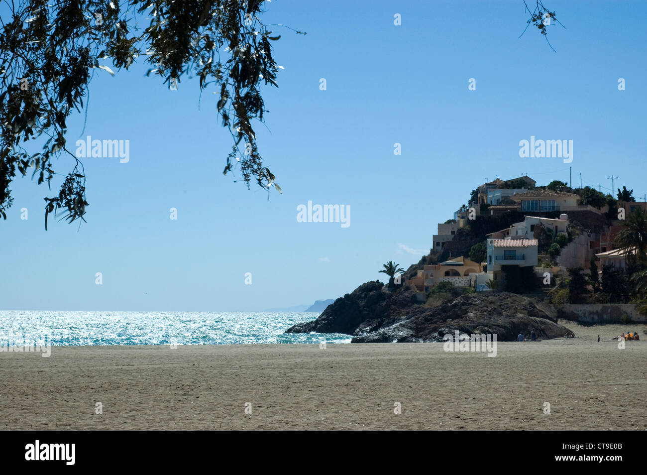 Bolnuevo beach, Mazarron, Provence of Murcia, Spain Stock Photo - Alamy