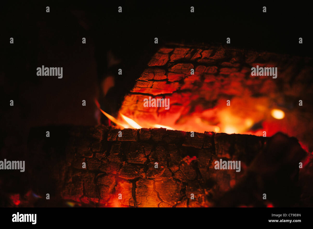 Mult colored red hot fire Stock Photo - Alamy