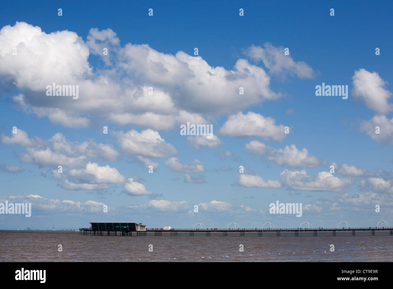 Southport at high tide hi-res stock photography and images - Alamy