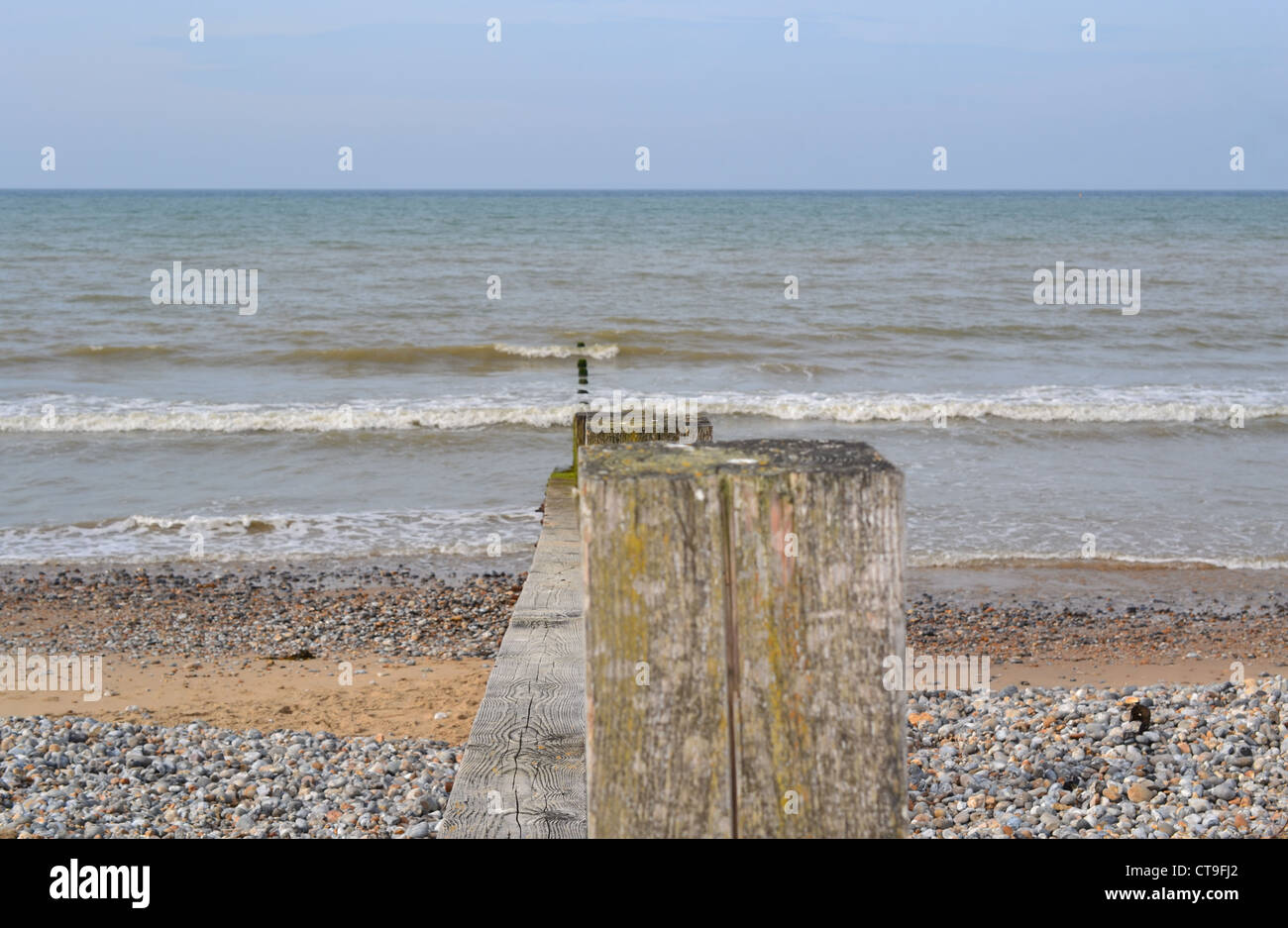 On the Beach at Camber Sands Stock Photo - Alamy