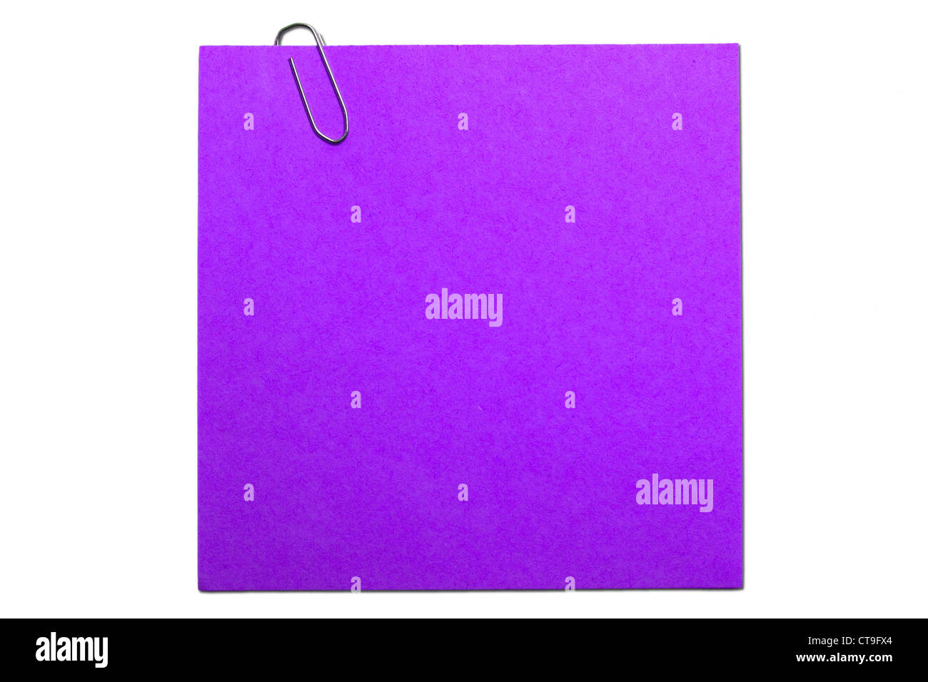 Purple post it note Cut Out Stock Images & Pictures - Alamy