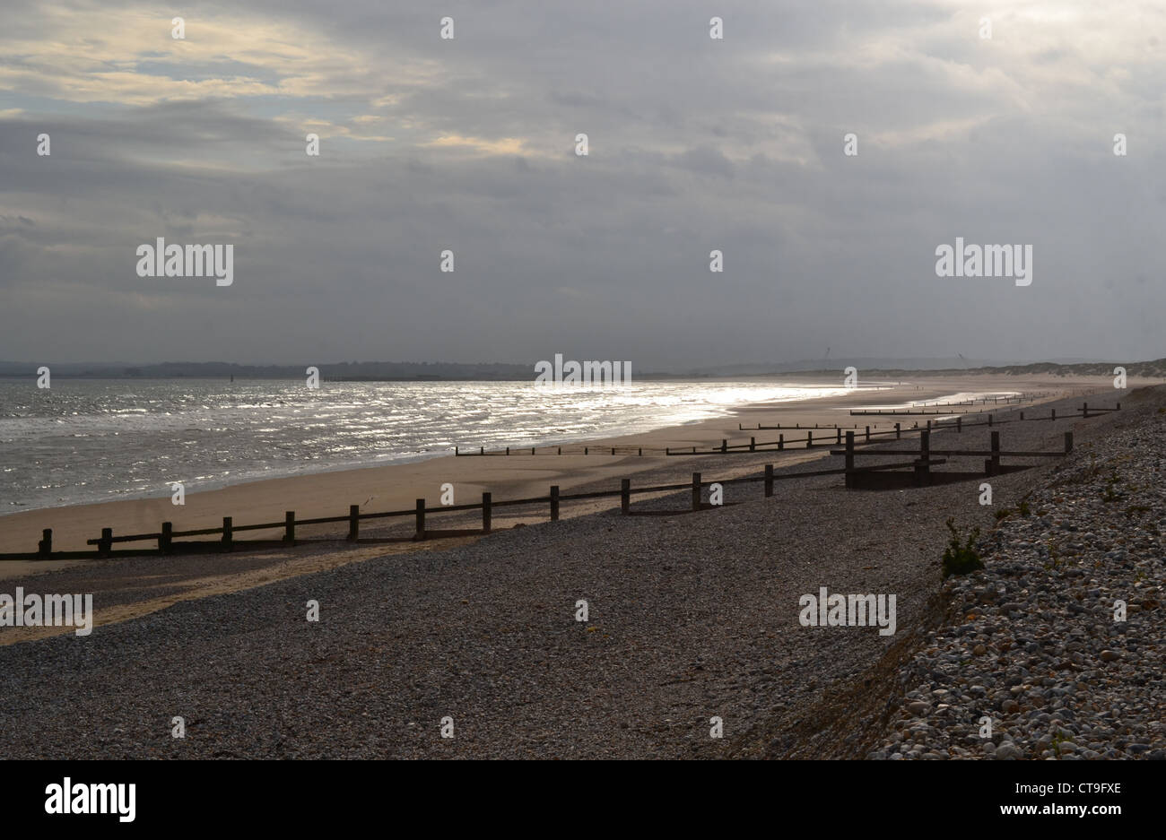 On the Beach at Camber Sands Stock Photo - Alamy