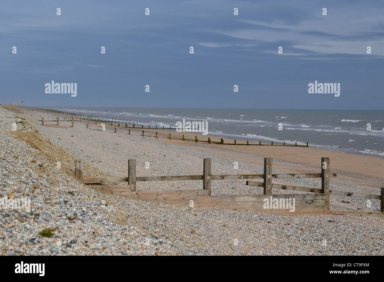 On the Beach at Camber Sands Stock Photo - Alamy