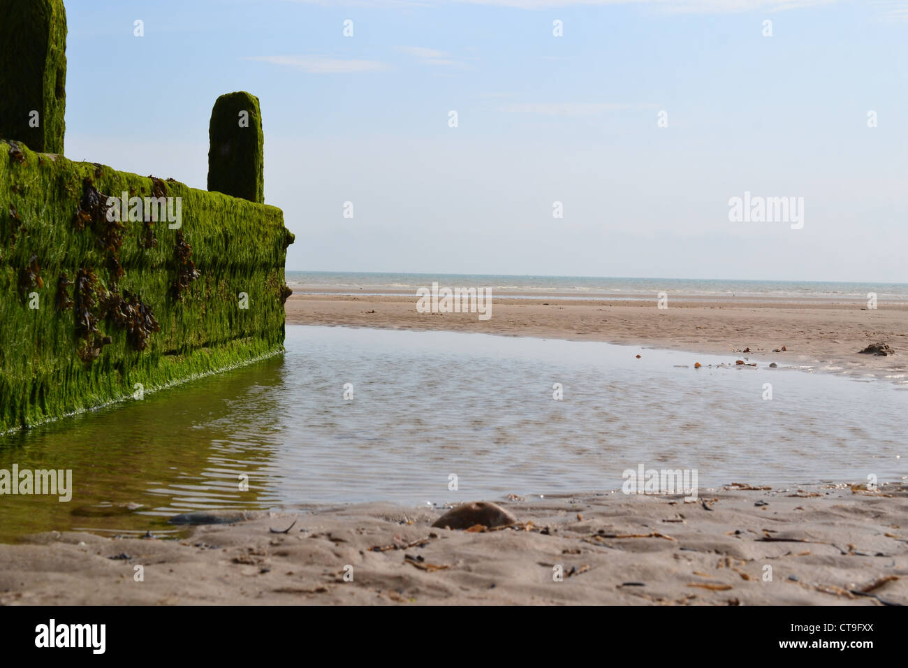 On the Beach at Camber Sands Stock Photo - Alamy