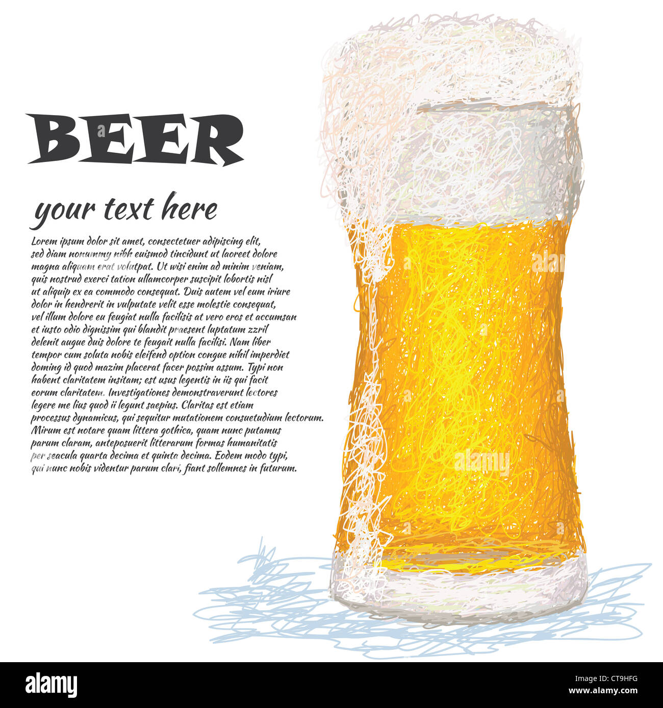 Beer carton art Cut Out Stock Images & Pictures - Alamy