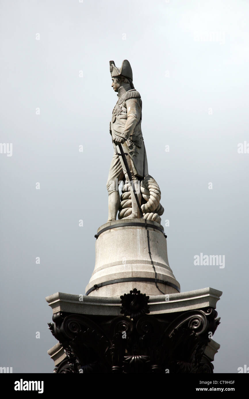 Nelson statue hi-res stock photography and images - Alamy
