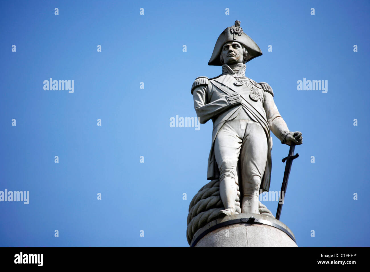 Nelson statue hi-res stock photography and images - Alamy