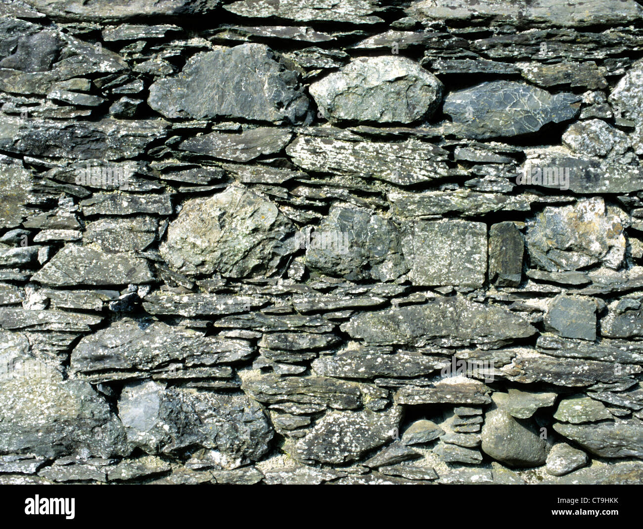Random stone wall, Wiltshire, UK Stock Photo - Alamy
