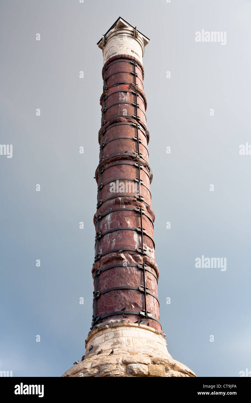 antique column of Constantine in Istanbul, Turkey Stock Photo - Alamy