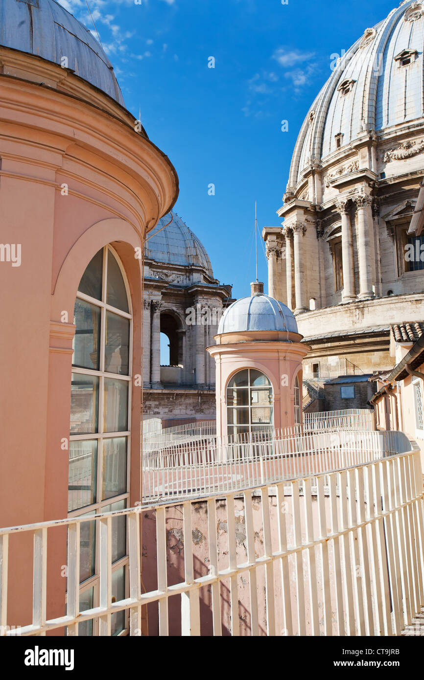 roof of St. Peter's Basilica, Vatican, Rome Stock Photo - Alamy