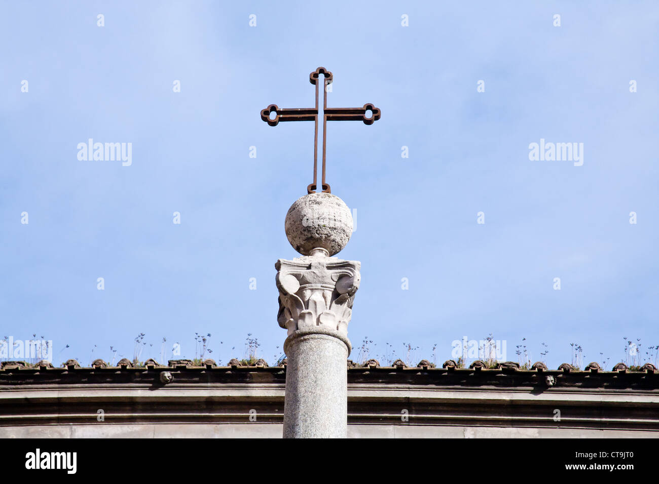 Roman symbol cross hi-res stock photography and images - Alamy