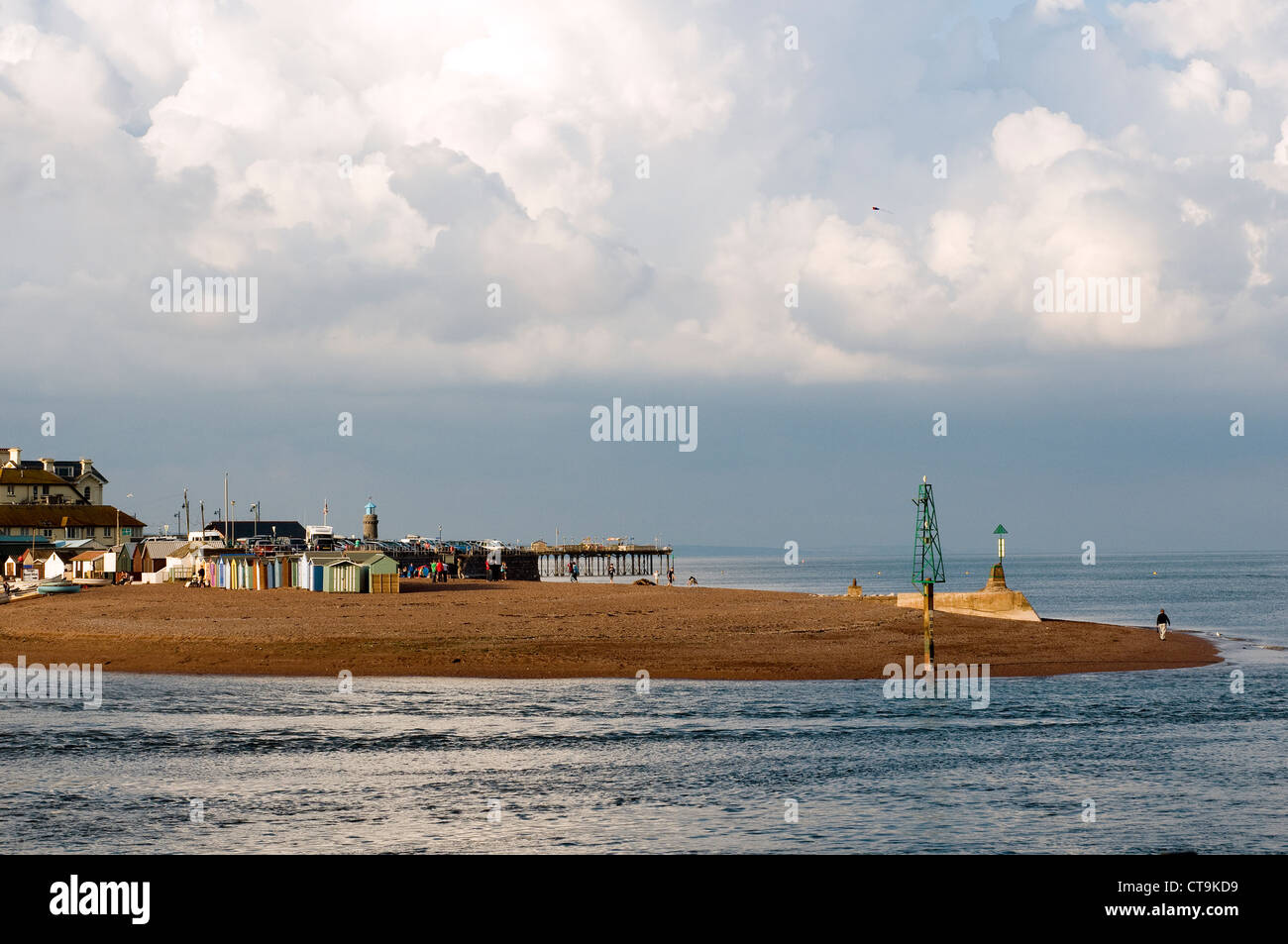 Teignmouth back beach hi-res stock photography and images - Alamy