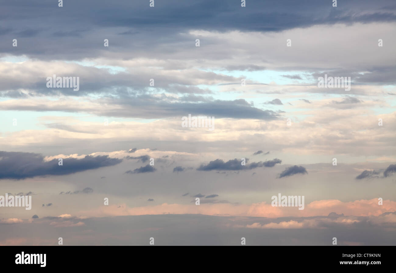 Cloudy sky, texture, background Stock Photo - Alamy