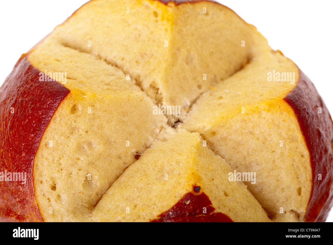 Lye roll isolated on white background Stock Photo - Alamy