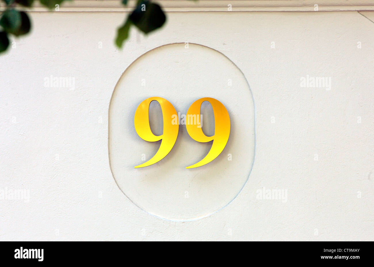 Number 99 hi-res stock photography and images - Alamy