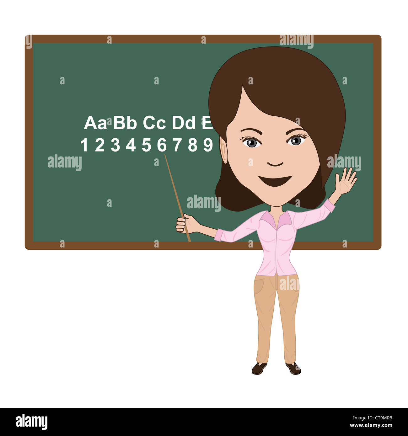 School work in classroom Cut Out Stock Images & Pictures - Alamy