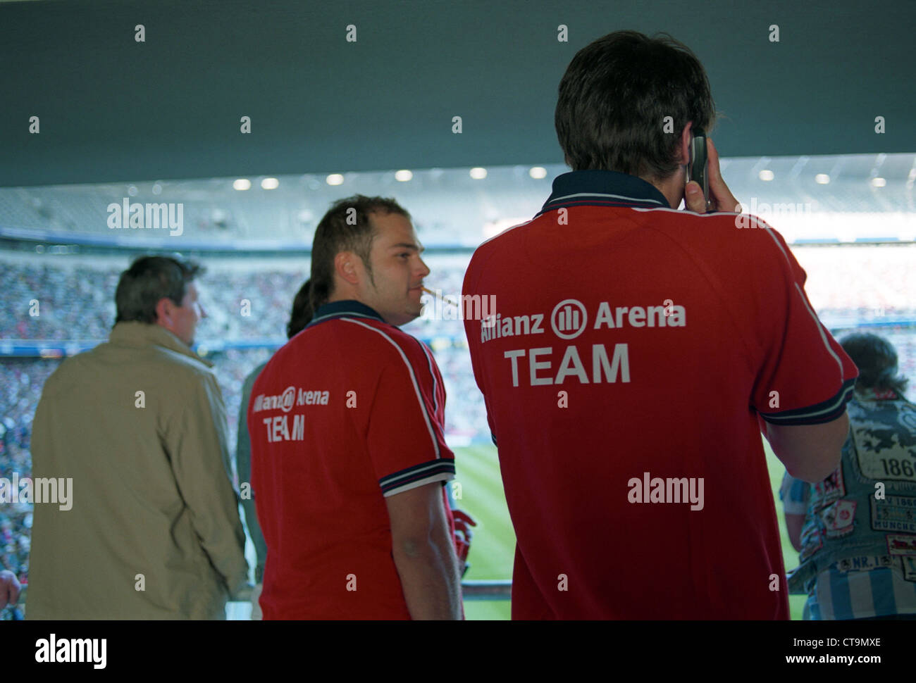 Football stadium staff hi-res stock photography and images - Alamy