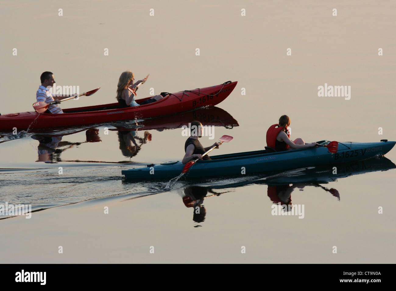 Two Paddle Boats High Resolution Stock Photography and Images - Alamy