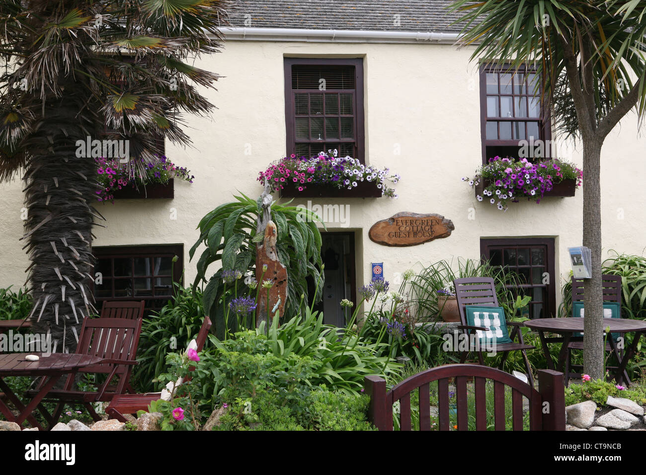 Hugh Town St Mary’s Scilly Isles Isles of Scilly Cornwall England UK ...