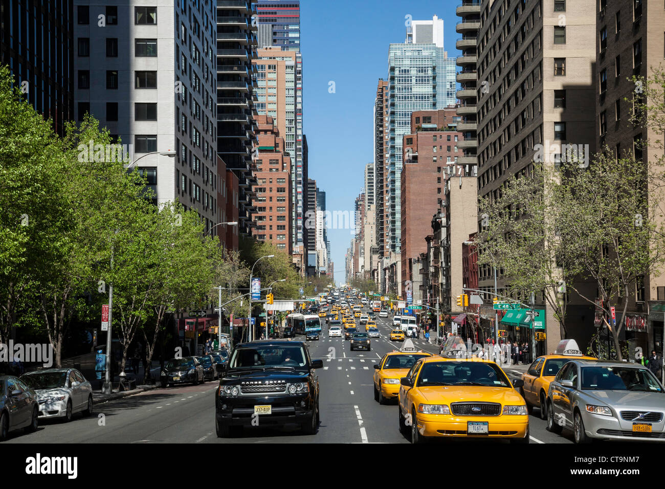 Second Avenue, Turtle Bay, NYC Stock Photo - Alamy