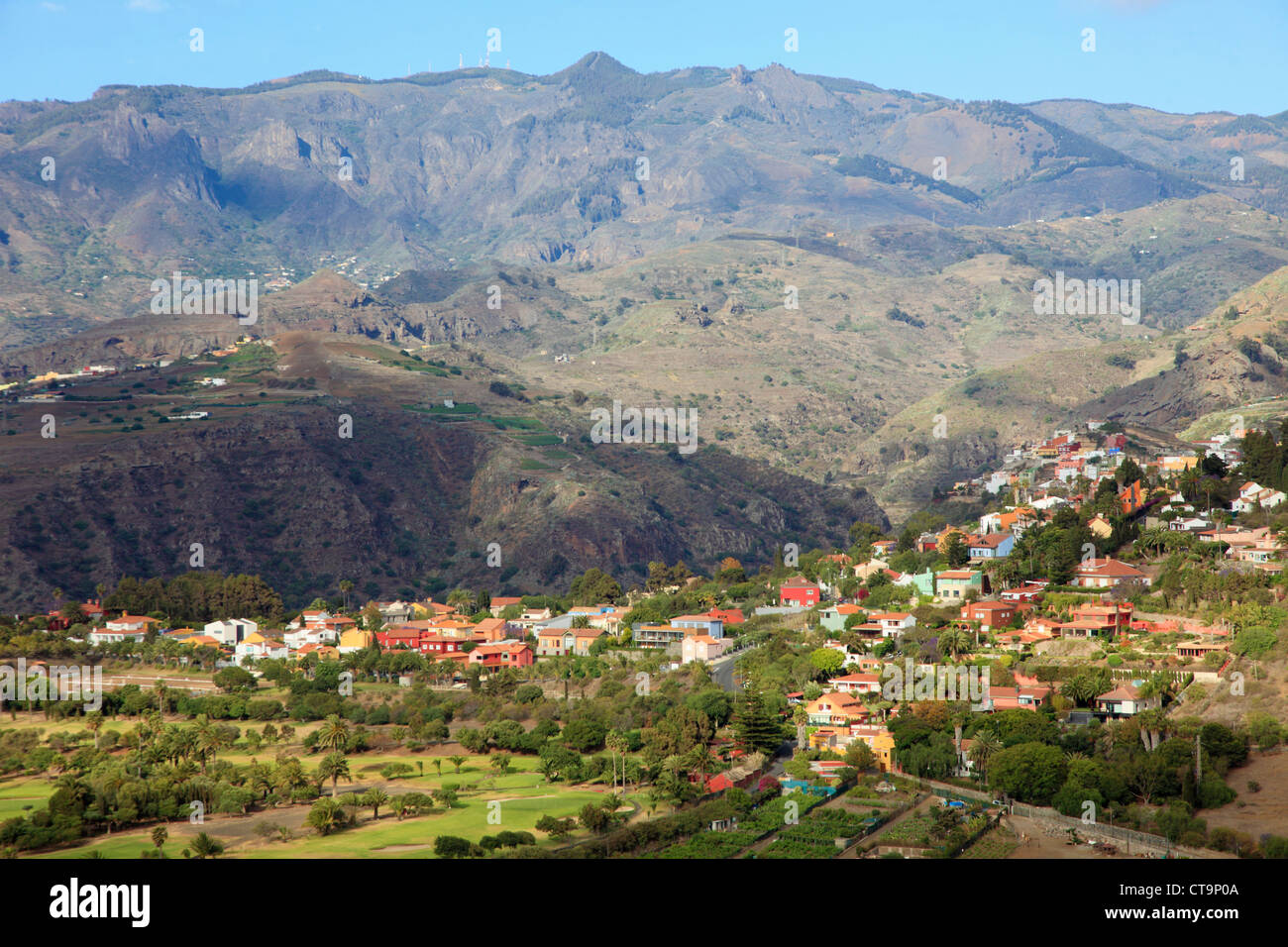 Spain, Canary Islands, Gran Canaria, mountain landscape Stock Photo - Alamy