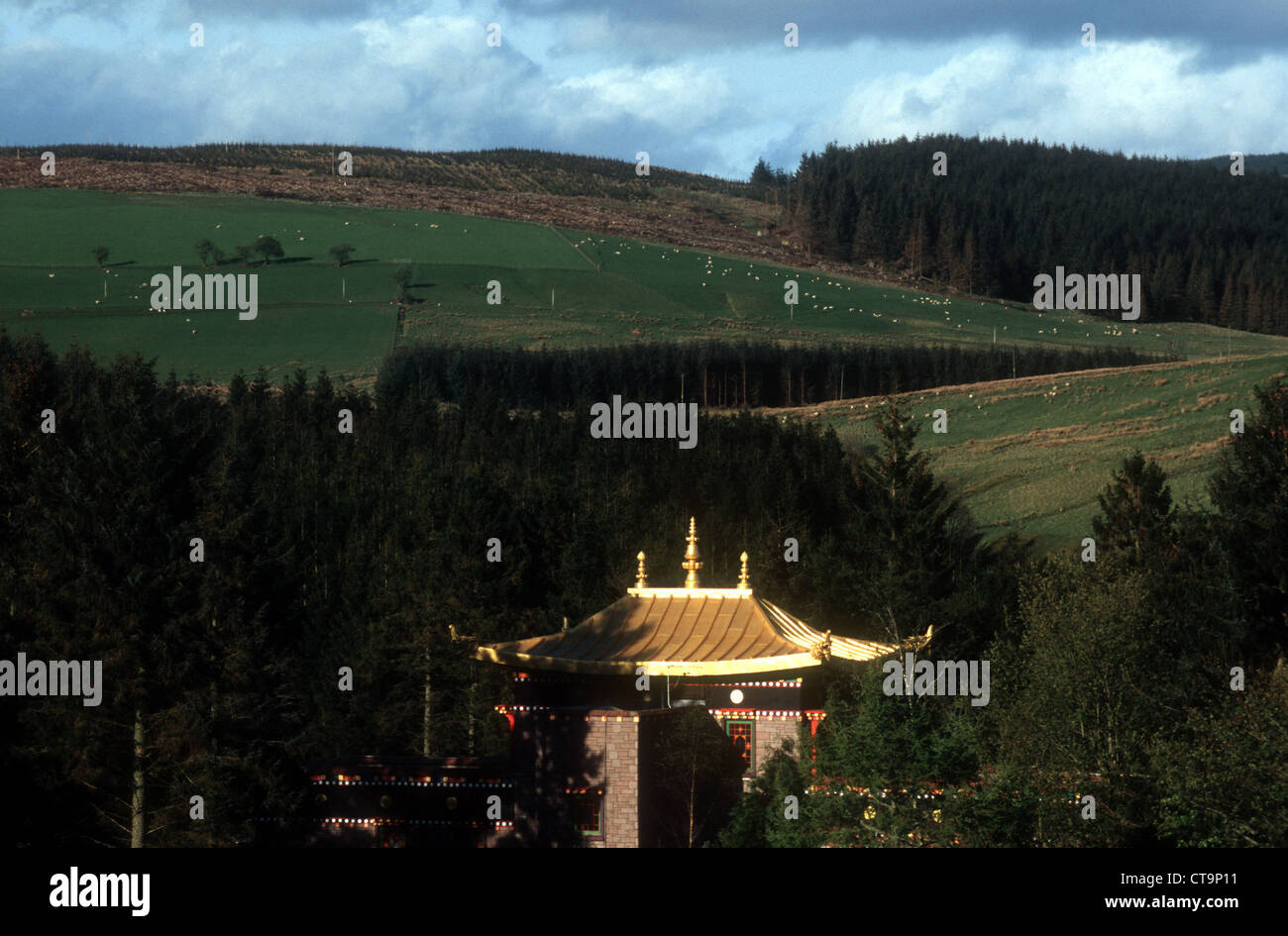 Kagyu samye ling monastery temple hi-res stock photography and images ...