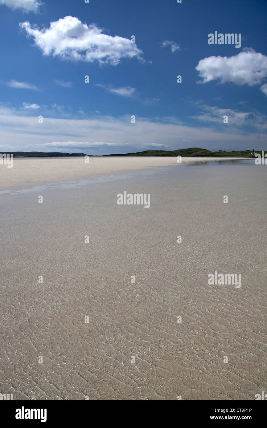Isle of Lewis, Scotland. Picturesque view of Uig beach (Traigh Uuige ...