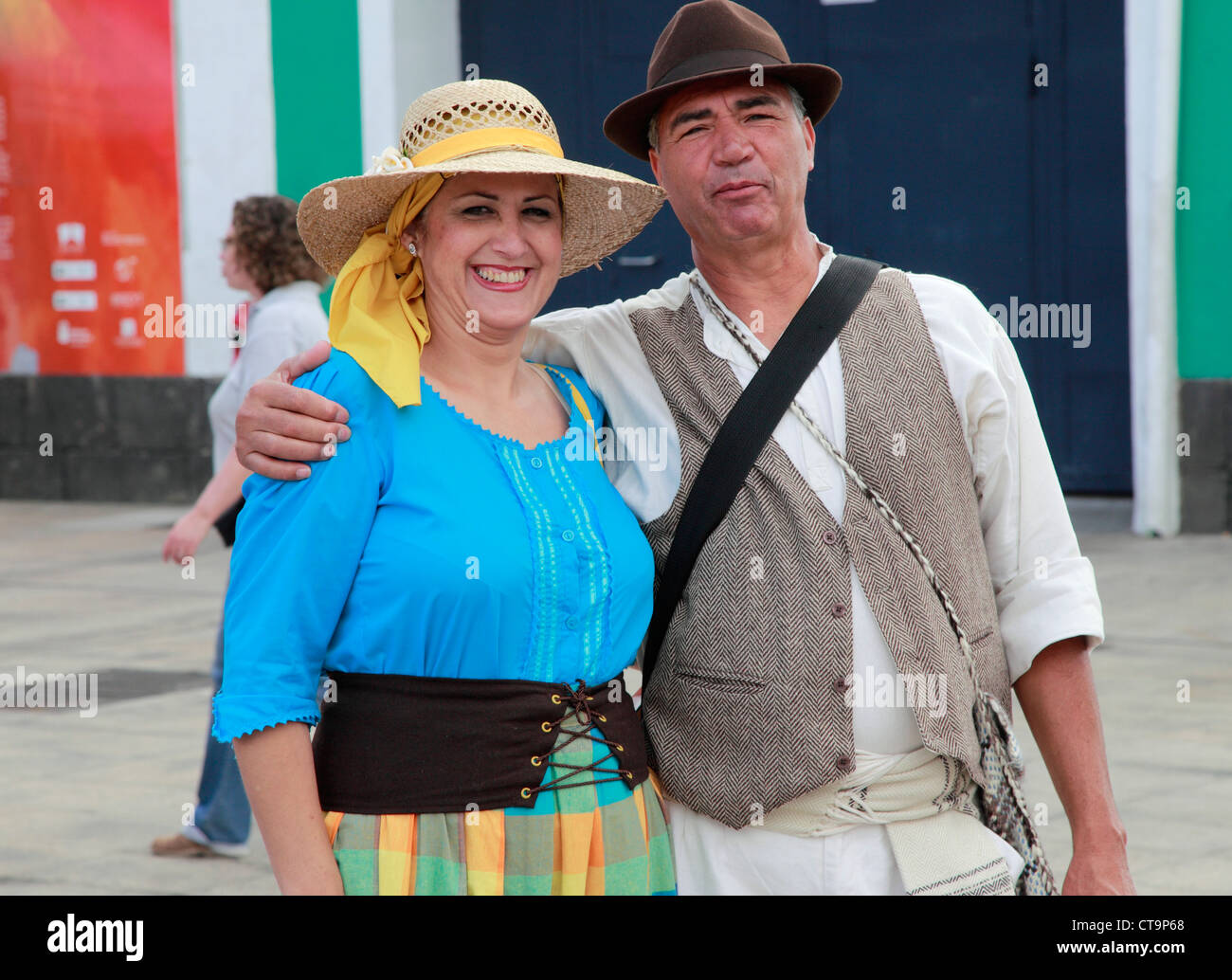 Spain, Canary Islands, Gran Canaria, Las Palmas, Dia de las Canarias ...