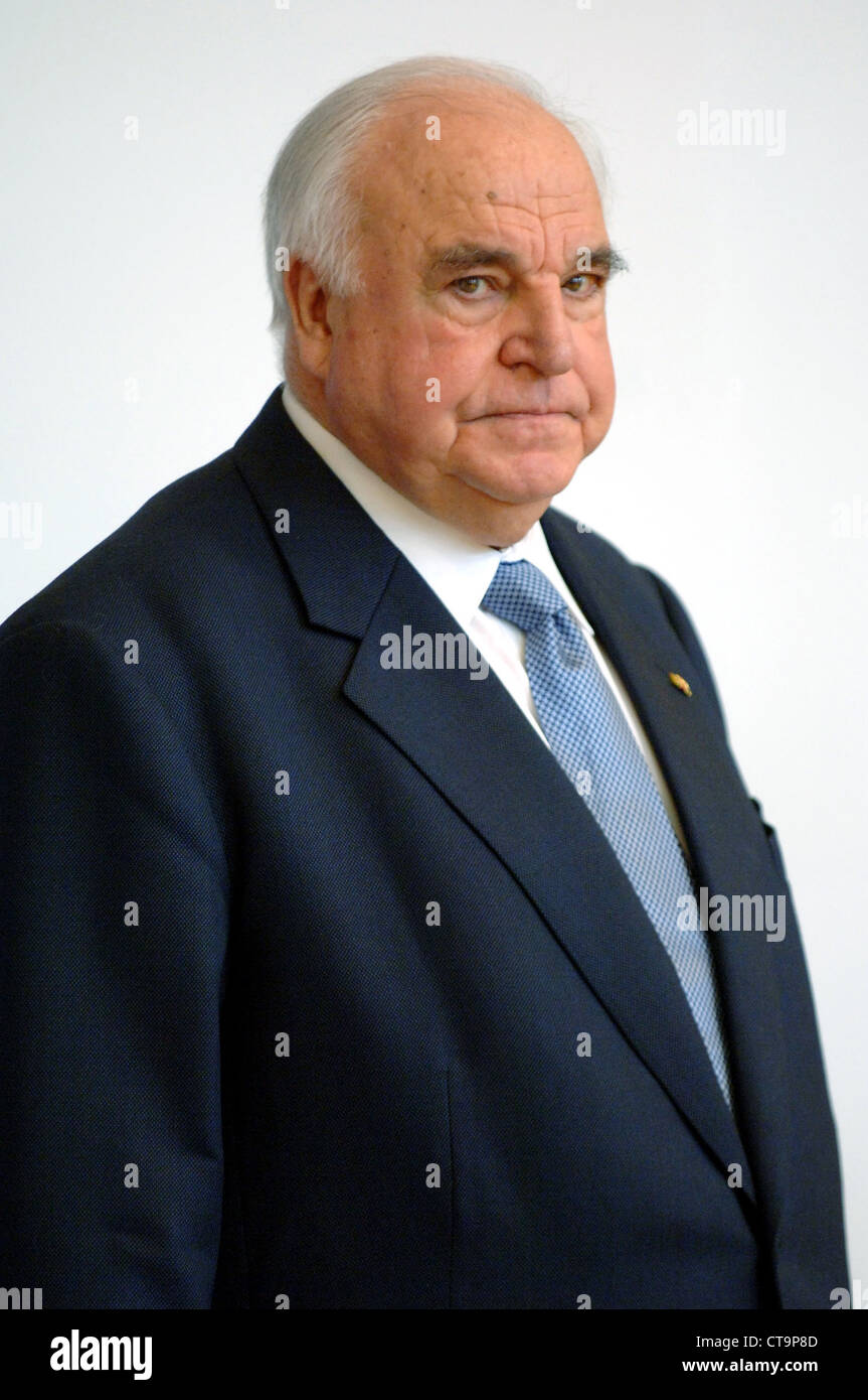 Dr. Helmut Kohl, former Chancellor, Berlin Stock Photo - Alamy