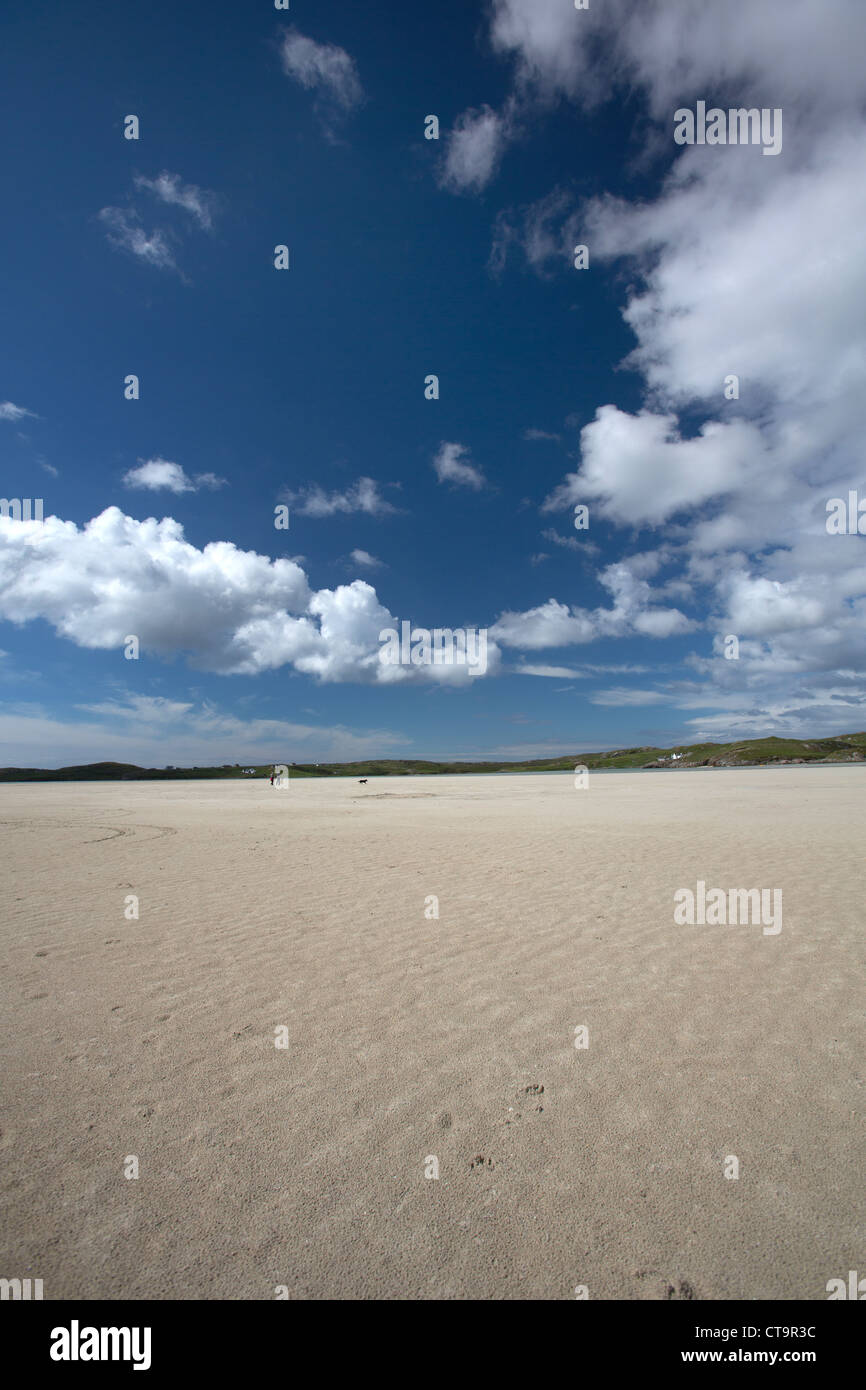 Isle of Lewis, Scotland. Picturesque view of Uig beach (Traigh Uuige ...