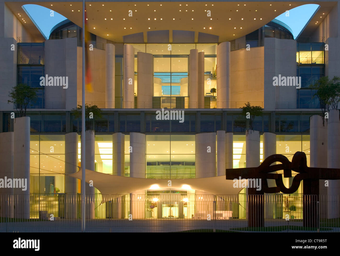 Berlin, Federal Chancellery Stock Photo - Alamy