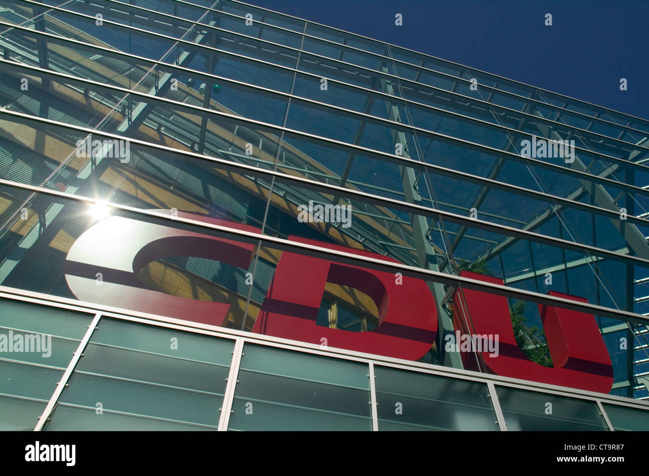 Berlin CDU party headquarters Stock Photo - Alamy