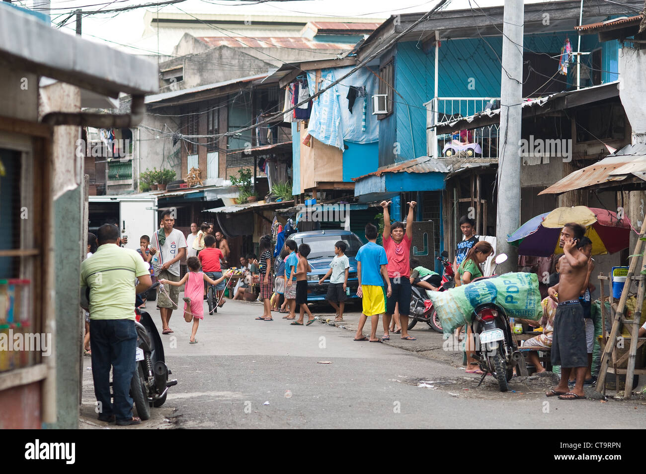 Street scene, Parian, Cebu City, Philippines Stock Photo - Alamy