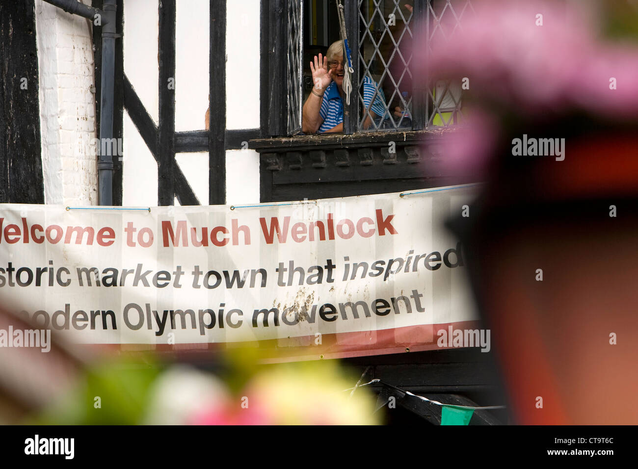 Welcome to Much Wenlock. The town is associated with the modern day ...