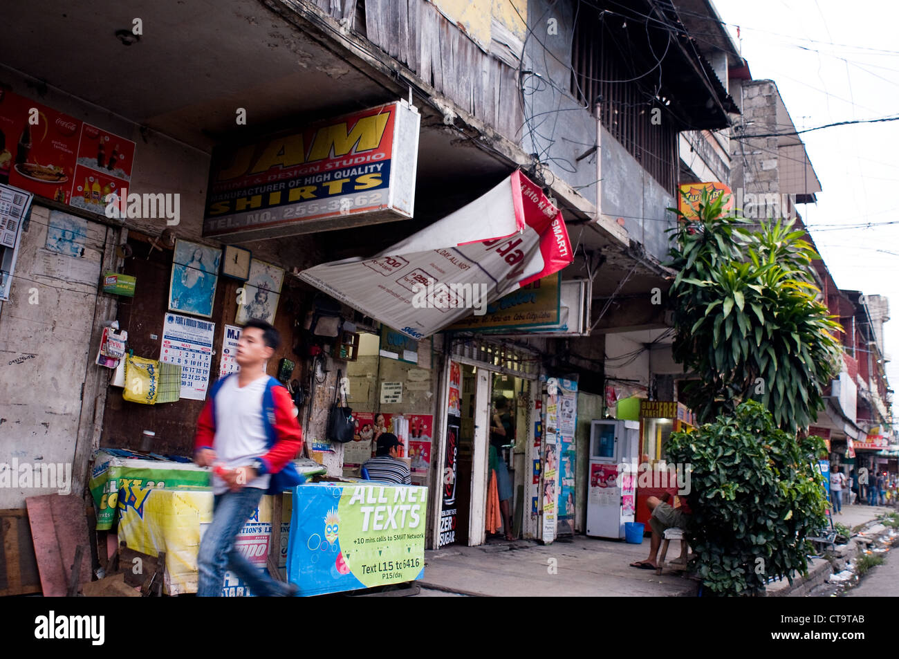 Street scene, Parian, Cebu City, Philippines Stock Photo - Alamy