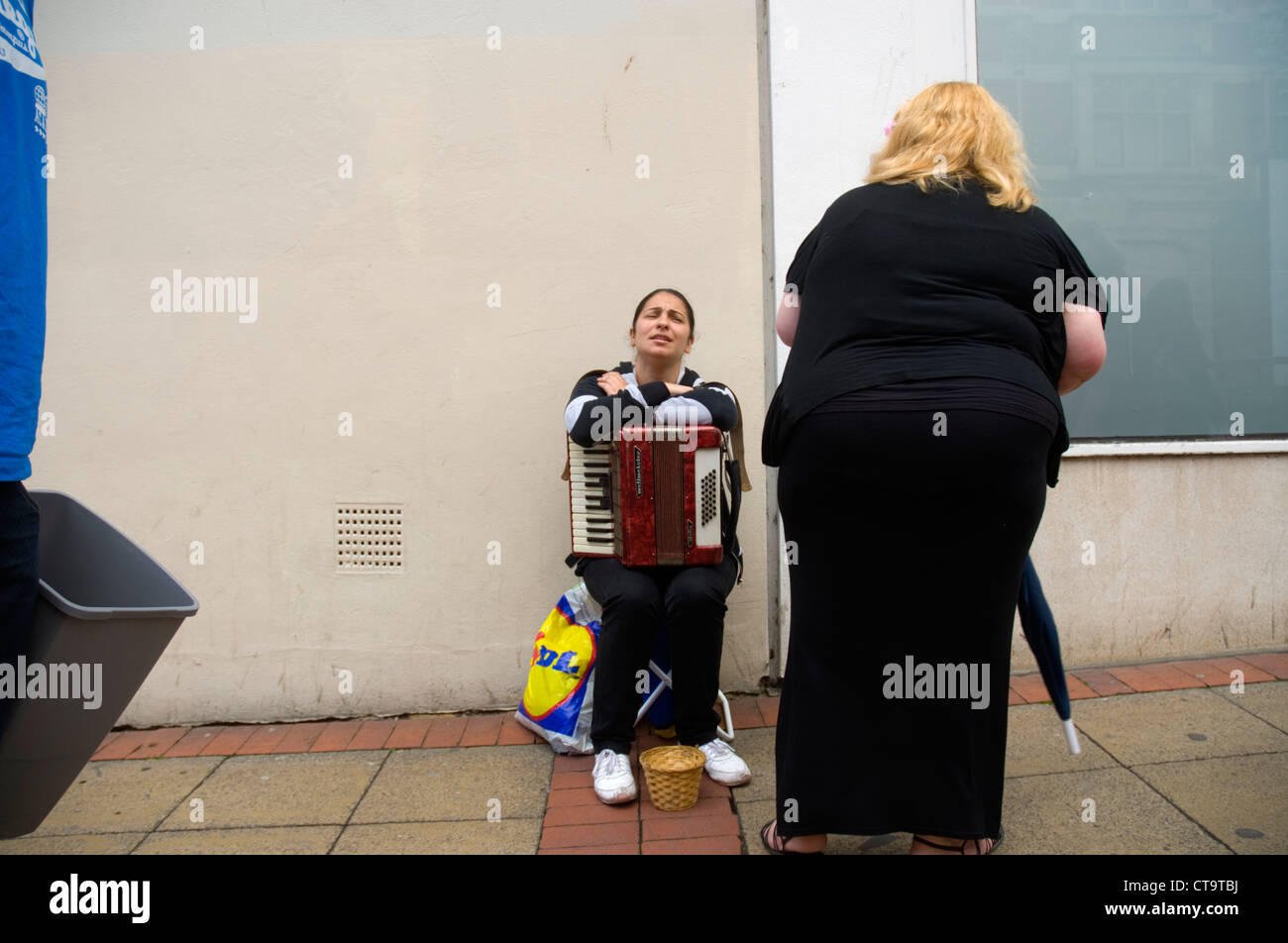 Romanian beggar hi-res stock photography and images - Alamy