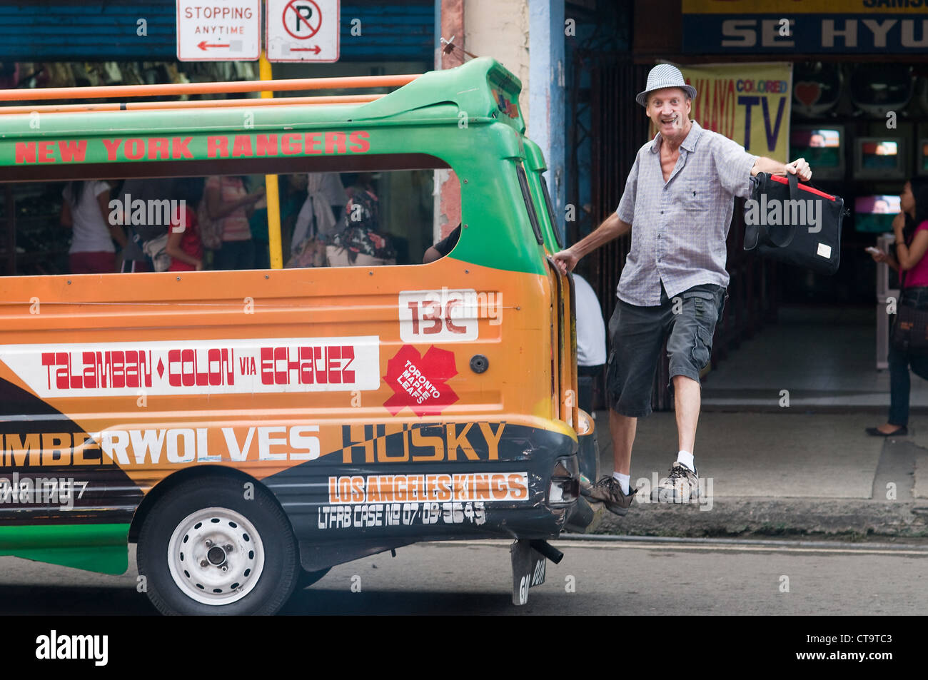 Jeepney on the street hi-res stock photography and images - Alamy