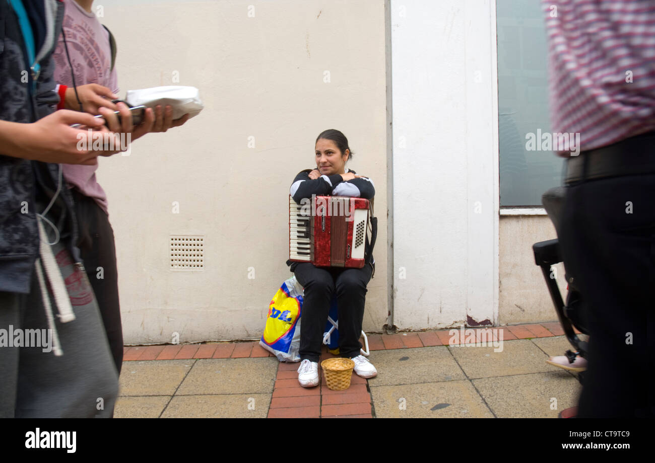 Romanian beggar hi-res stock photography and images - Alamy