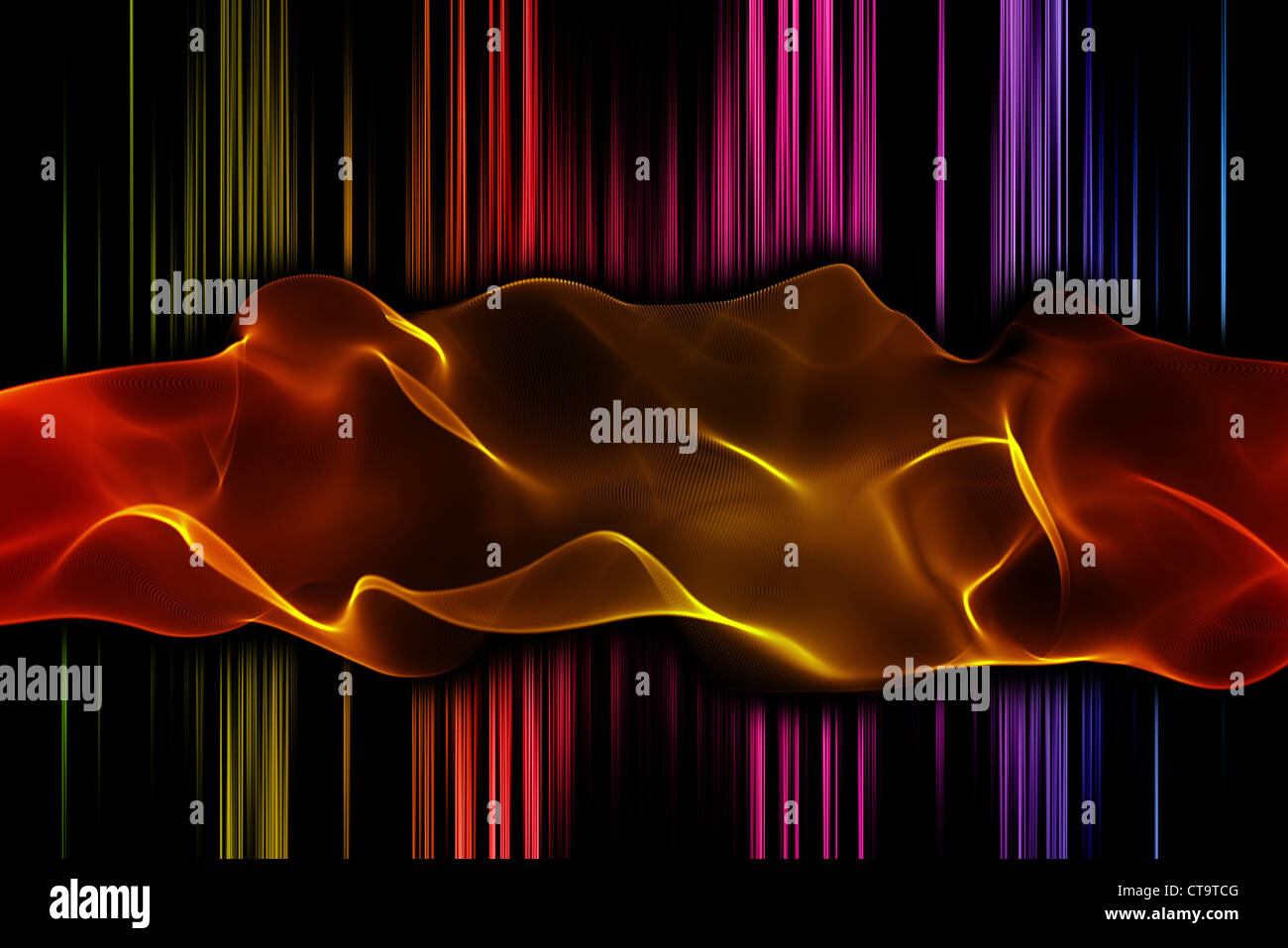 Fantastic elegant and powerful background design illustration Stock ...