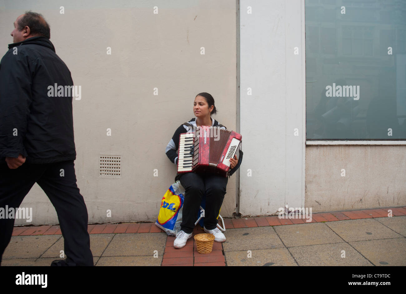 Romanian beggar hi-res stock photography and images - Alamy