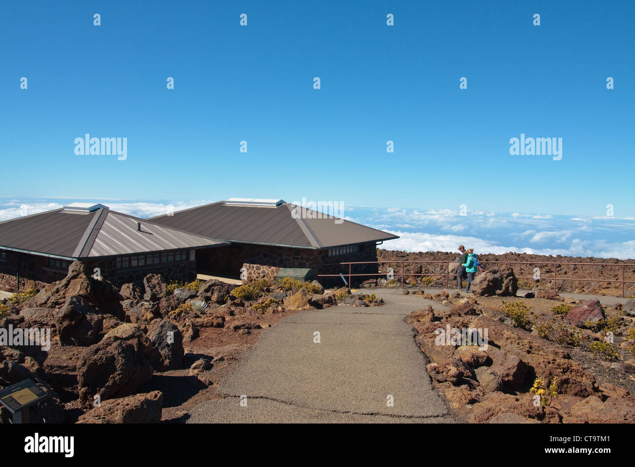 Mt. Haleakala is the largest volcano on Maui, Hawaii Stock Photo - Alamy