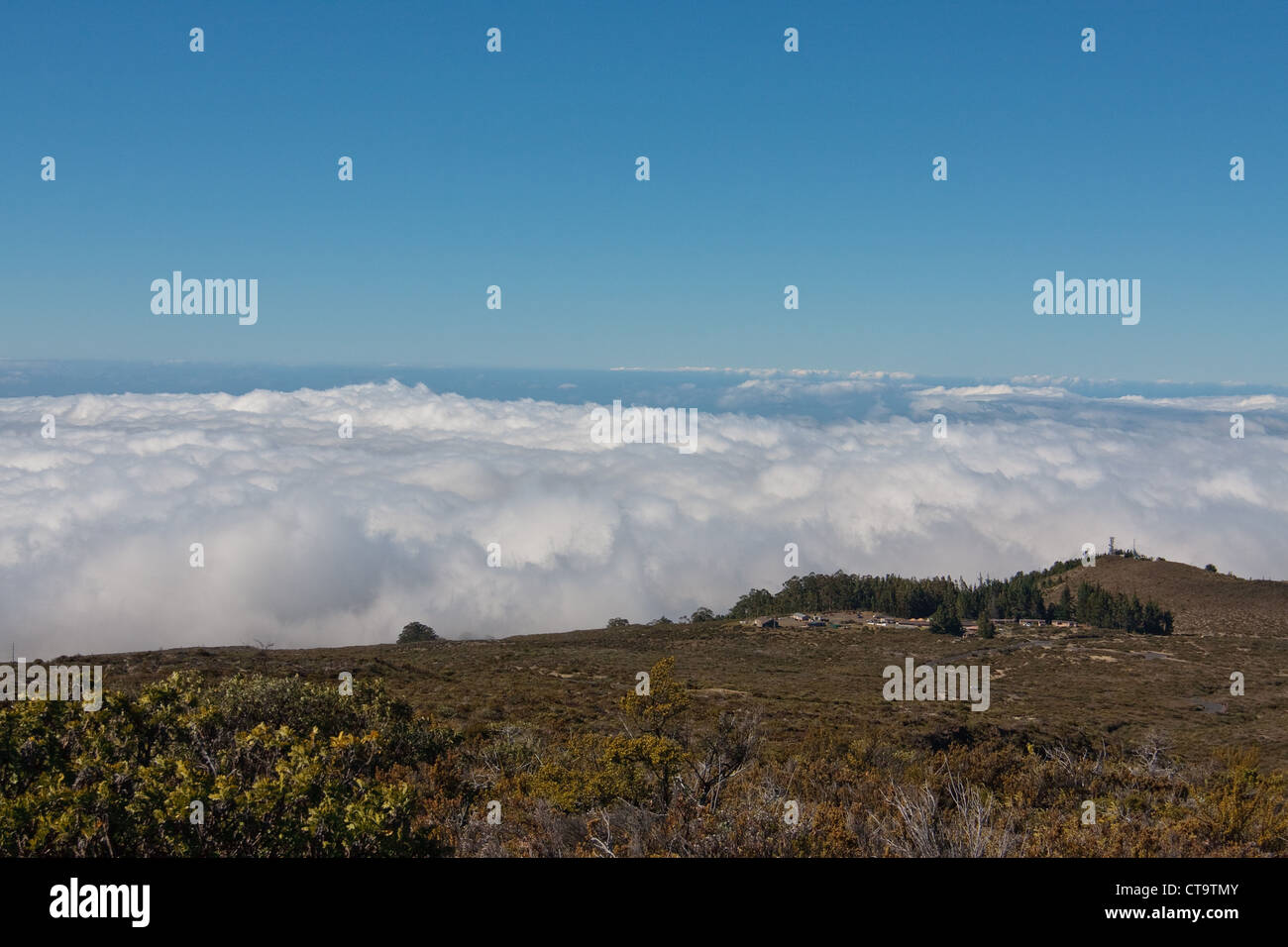 Mt. Haleakala is the largest volcano on Maui, Hawaii Stock Photo - Alamy