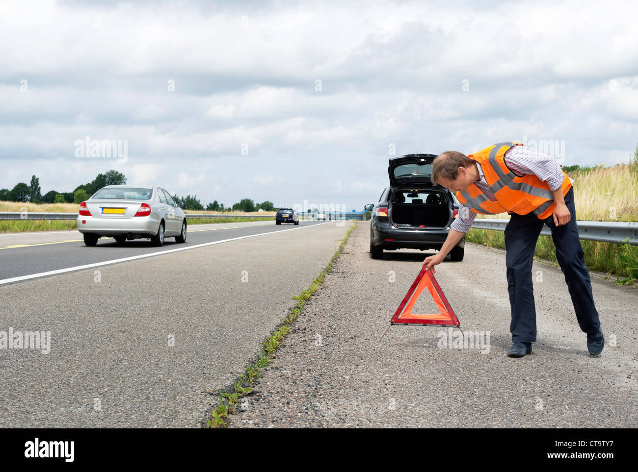 Warning triangle hi-res stock photography and images - Alamy