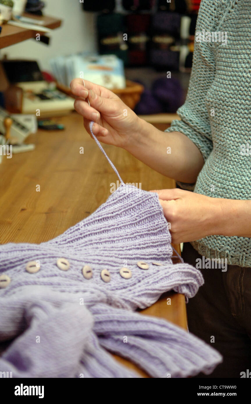 Woman's hand work Stock Photo - Alamy