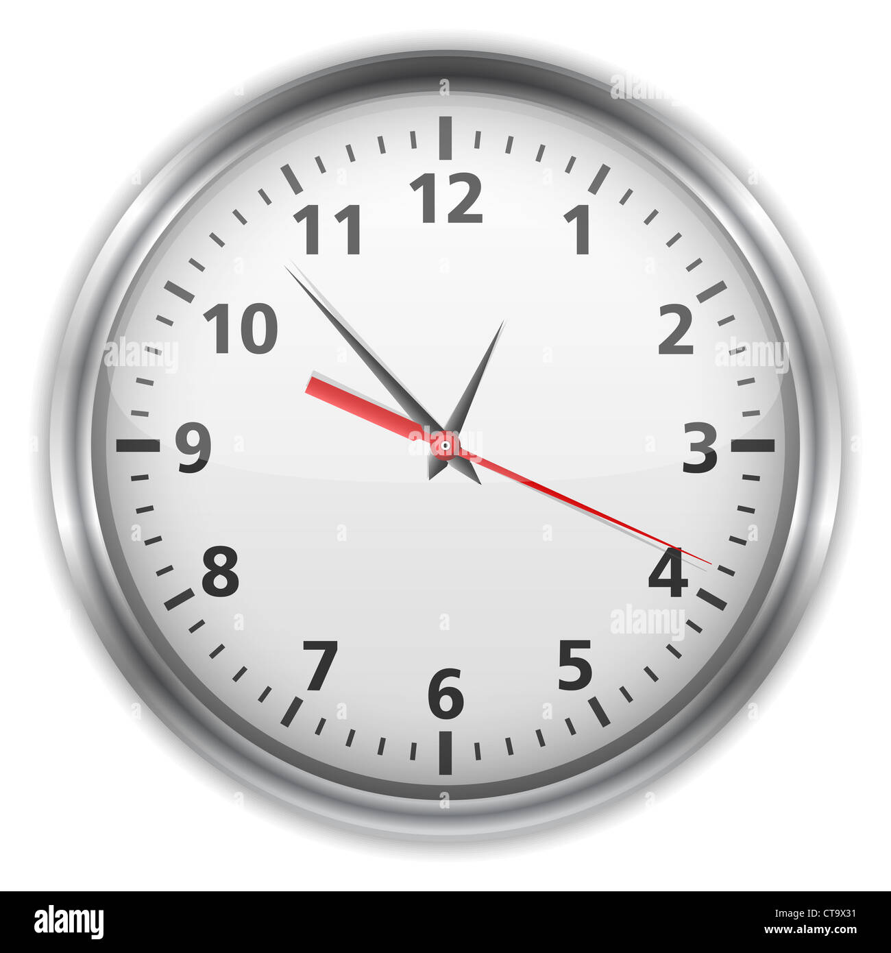 Clock shadow Cut Out Stock Images & Pictures - Alamy