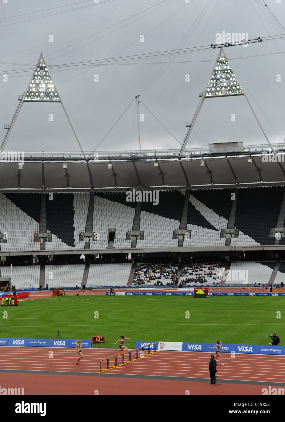 A View of the London 2012 Olympic Stadium Stock Photo - Alamy