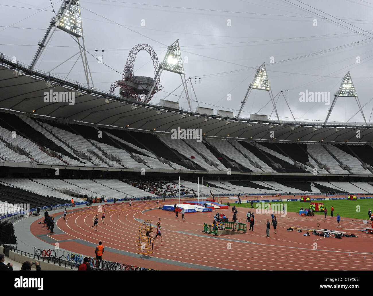 A View of the London 2012 Olympic Stadium Stock Photo - Alamy