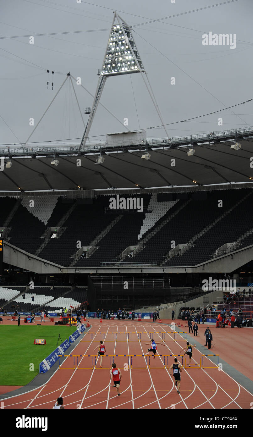 A View of the London 2012 Olympic Stadium Stock Photo - Alamy