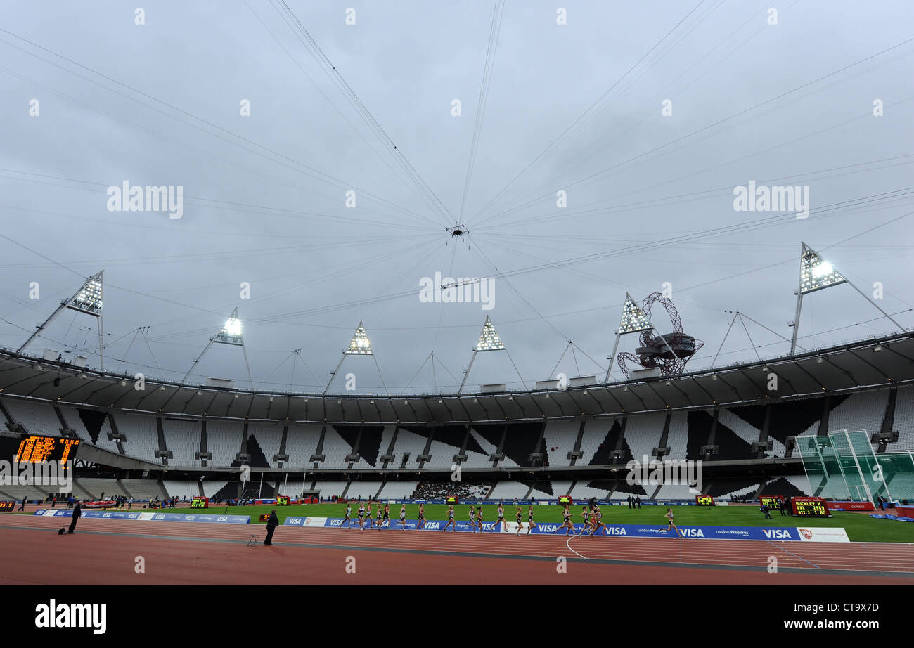 A View of the London 2012 Olympic Stadium Stock Photo - Alamy