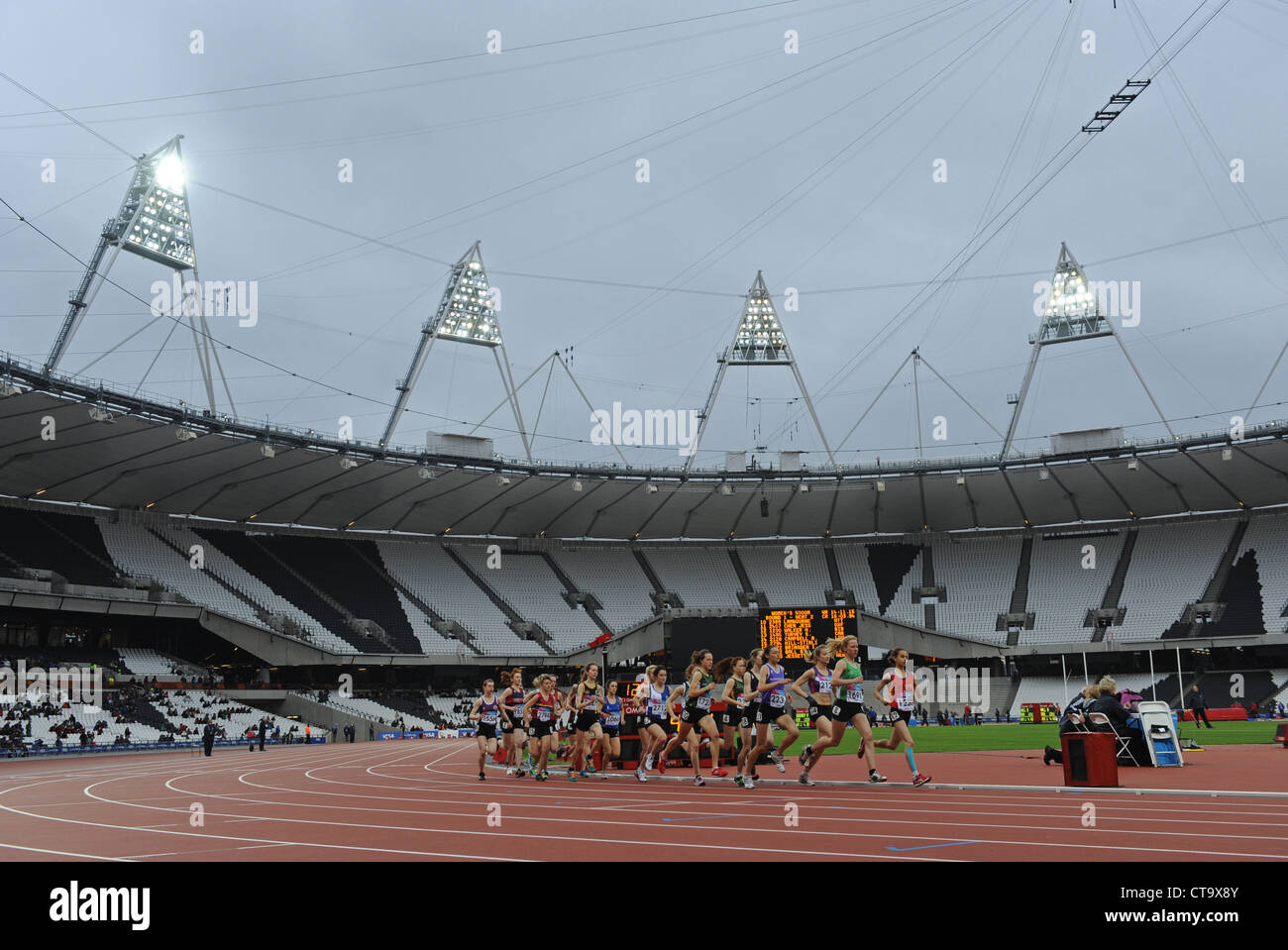 A View of the London 2012 Olympic Stadium Stock Photo - Alamy
